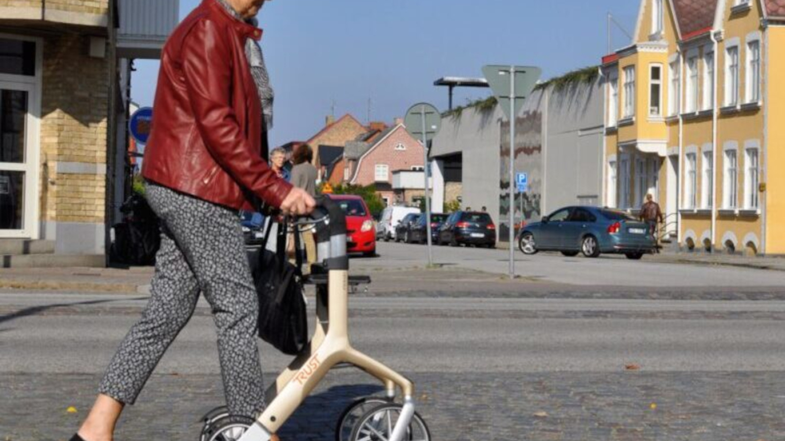 De elegante buitenrollator die ook binnen gebruikt kan worden